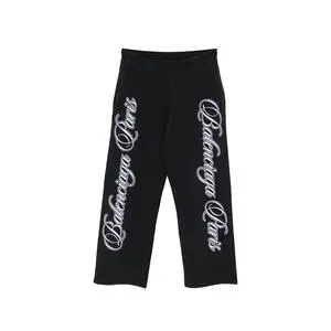 Balenciaga Trousers Track Pants - Black