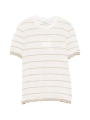 Max Mara MAX MARA Striped Knit T-Shirt Multicolor