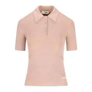 Fendi Tops Polo Tops - Pink