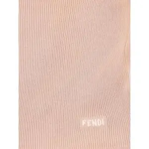 Fendi Short Sleeve Polo Top - Pink