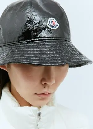 Moncler Logo Patch Bucket Hat