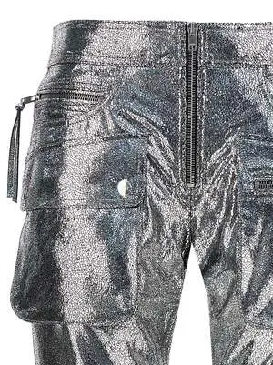 Isabel Marant Étoile Crackle Leather Trousers