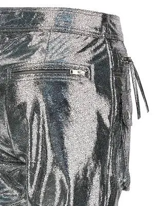 Isabel Marant Étoile Crackle Leather Trousers