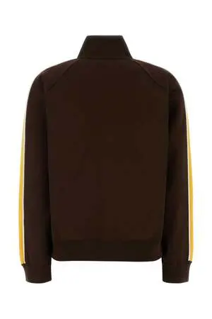 Miu Miu Chocolate Tech Fabric Sweatshirt