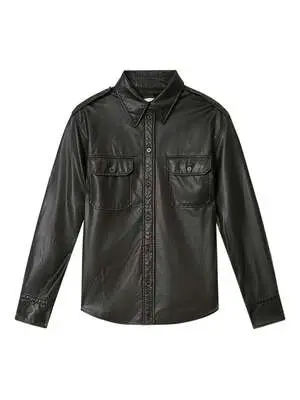 Isabel Marant Étoile Faux Leather Shirt - Multicolor