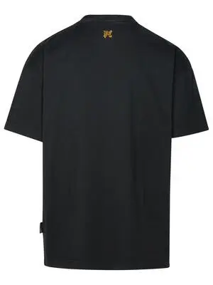 Palm Angels Burning Monogram' Cotton T-shirt