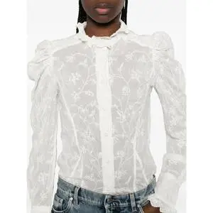 Isabel Marant Étoile Floral Embroidered Blouse
