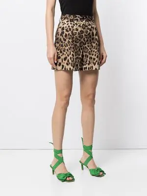 Dolce & Gabbana Printed Cotton Shorts