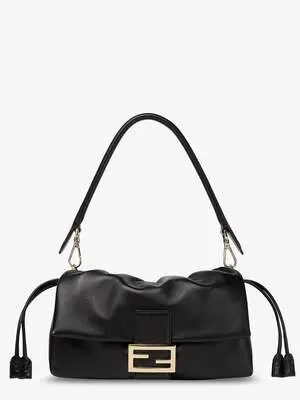 Fendi Baguette Soft Medium Leather Shoulder Bag - Multicolor