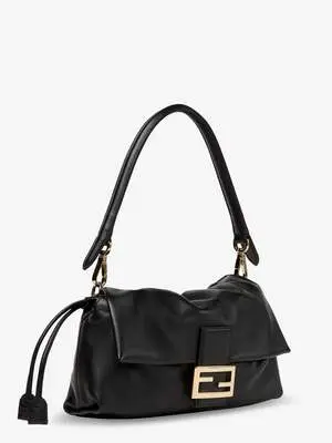 Fendi Baguette Soft Medium Leather Shoulder Bag - Multicolor