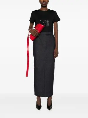 Max Mara Cotton Long Skirt
