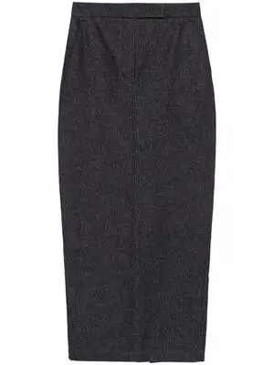 Max Mara Cotton Long Skirt - Multicolor