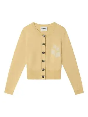 Isabel Marant Étoile Marant Newton Cotton And Wool Cardigan - Multicolor