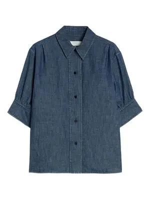 JIL SANDER Denim Cotton Shirt - Multicolor