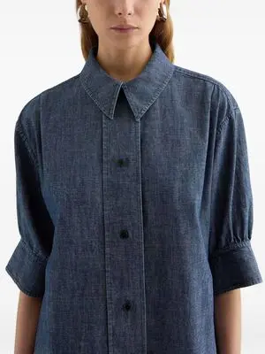 JIL SANDER Denim Cotton Shirt - Multicolor