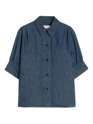 JIL SANDER JIL SANDER Denim Cotton Shirt Multicolor