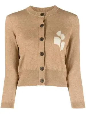 Isabel Marant Étoile Marant Newton Cotton And Wool Cardigan - Multicolor