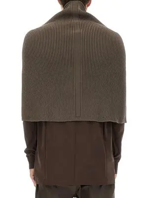 Rick Owens Knitted Cape - Multicolor
