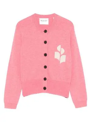 Isabel Marant Étoile Marant Etoile Women Newton Cotton And Wool Cardigan Multicolor