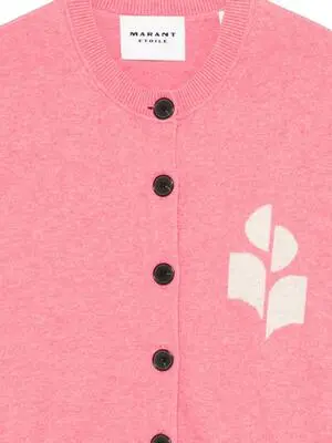 Isabel Marant Étoile Marant Newton Cotton And Wool Cardigan - Multicolor