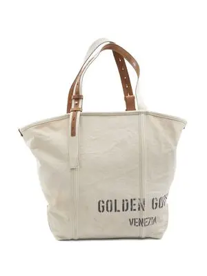 GOLDEN GOOSE 24.7 Canvas Tote Bag - Multicolor