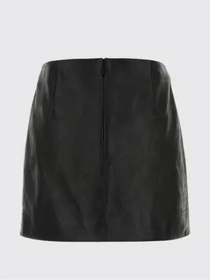 Gucci Gg Leather Pencil Skirt