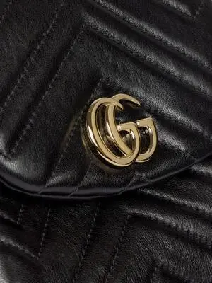 Gucci Gg Marmont Mini Leather Backpack