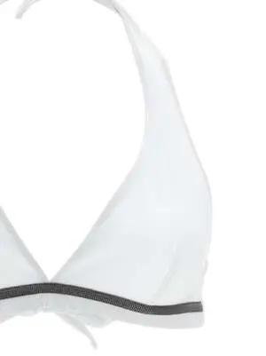 Brunello Cucinelli Bikini Top - White