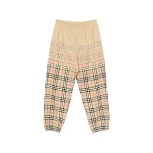 Burberry Neutrals Trousers Track Pants - Cream