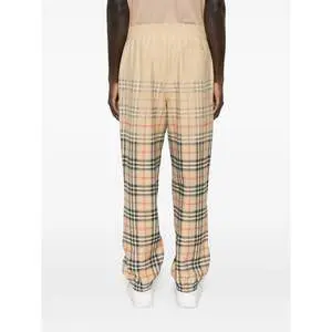 Burberry Neutrals Trousers Track Pants