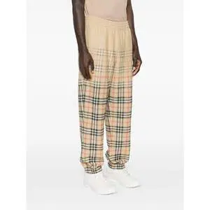 Burberry Neutrals Trousers Track Pants