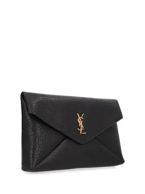 Saint Laurent Large Envelope Pouch - Black