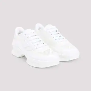 Prada Wavy Sneakers - White