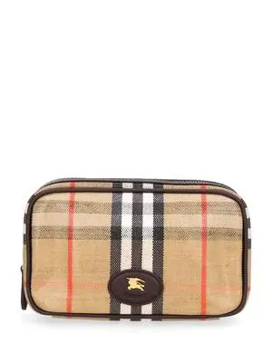 Burberry BURBERRY Highlands Makeup Bag Cream