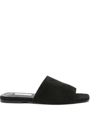 TOTEME Velvet Flat Sandals - Multicolor