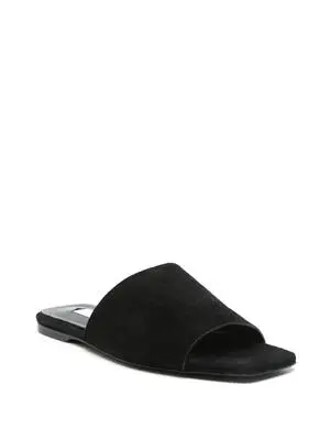 TOTEME Velvet Flat Sandals - Multicolor