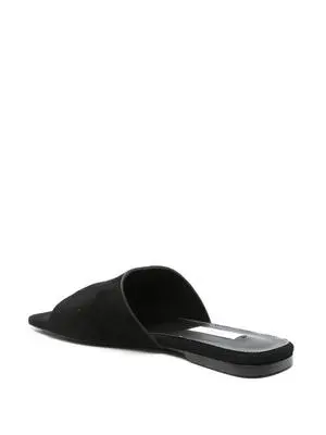 TOTEME Velvet Flat Sandals - Multicolor