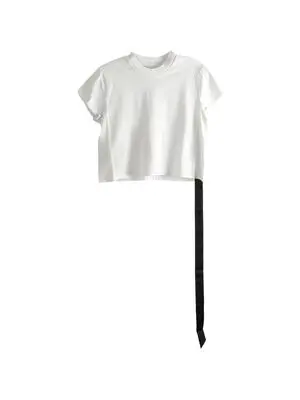Rick Owens Cotton Cropped T-shirt - Multicolor