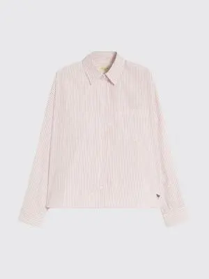 Max Mara Striped Cotton Shirt - Pink