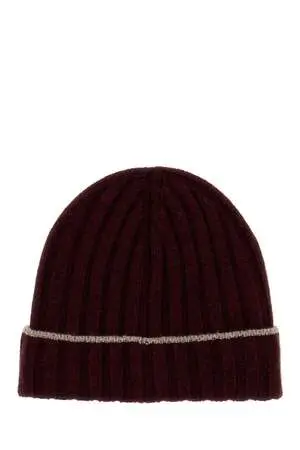 Brunello Cucinelli Ribbed Beanie - Multicolor