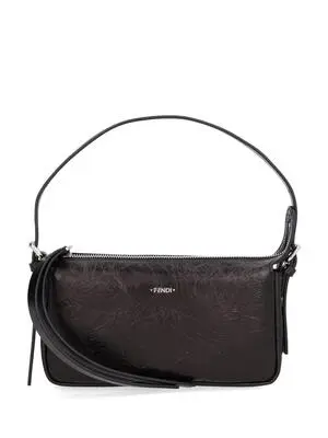 Fendi FENDI Jamie Small Leather Shoulder Bag Black
