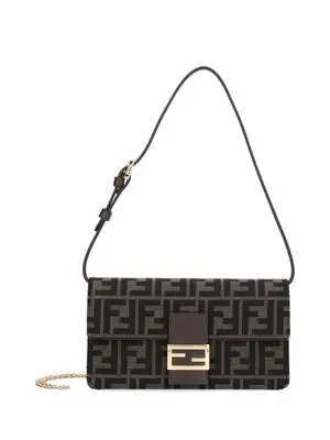 Fendi Ff Zucca Wallet - Brown