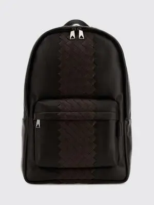 Bottega Veneta Intrecciato Leather Backpack - Brown