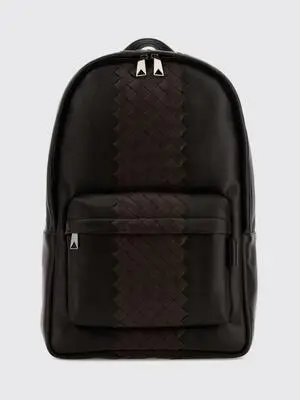 Bottega Veneta Intrecciato Leather Backpack - Brown