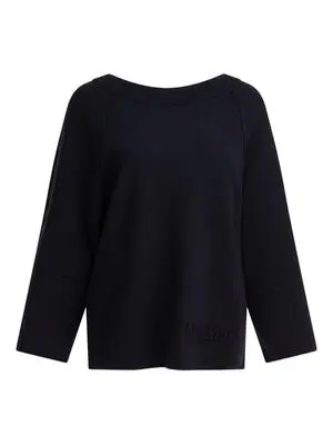 Max Mara Boat-neck Sweater - Multicolor