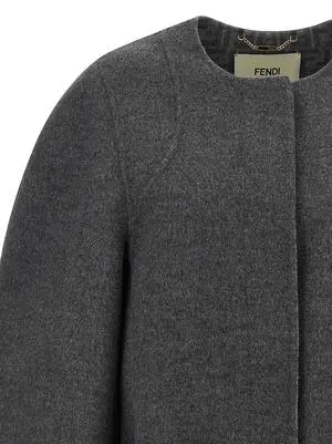 Fendi Cocoon Blouson - Gray