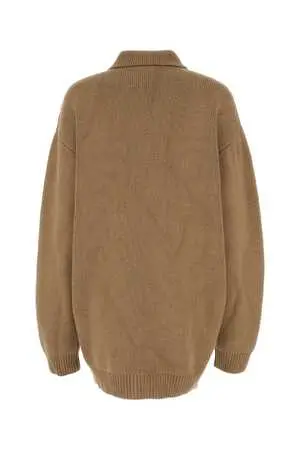 Prada Biscuit Cashmere Cardigan