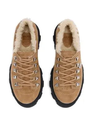 GANNI Suede Derby Shoes - Multicolor