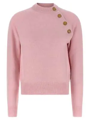 Balmain Cashmere Blend Sweater - Pink