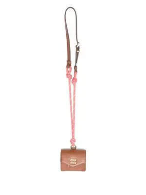 Miu Miu Leather And Rope Trick - Multicolor